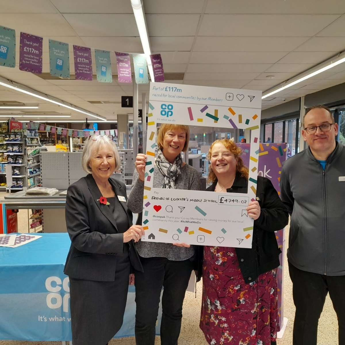 Lockyer's Middle School - Corfe Mullen Co-Op Community Fund - A big ...